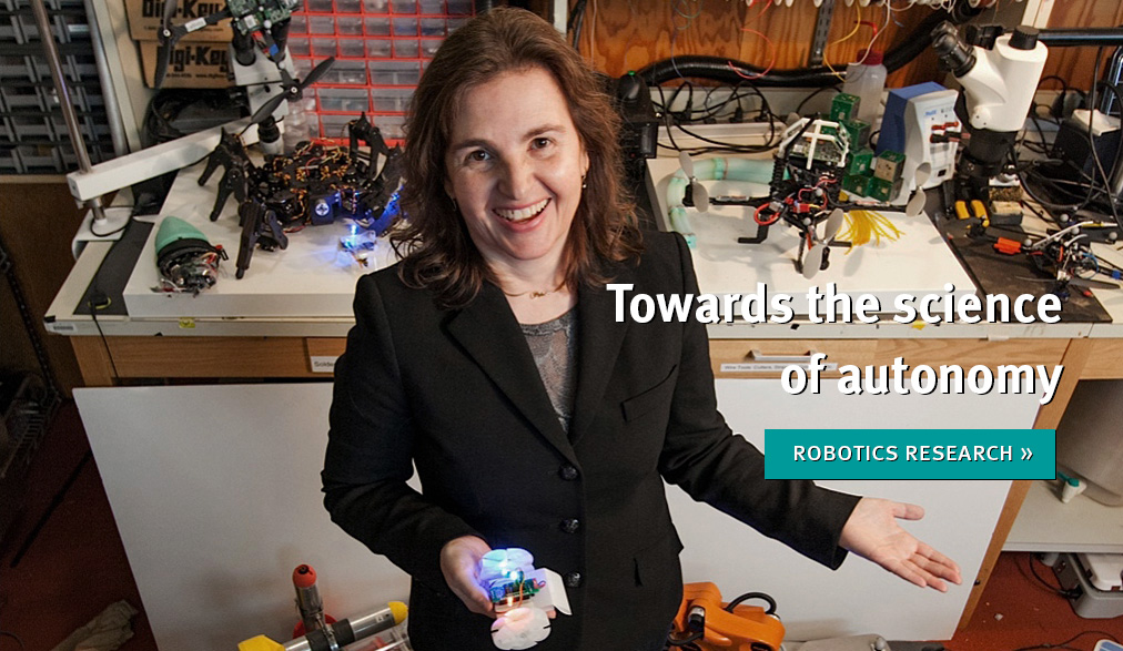 Daniela Rus – Robotics